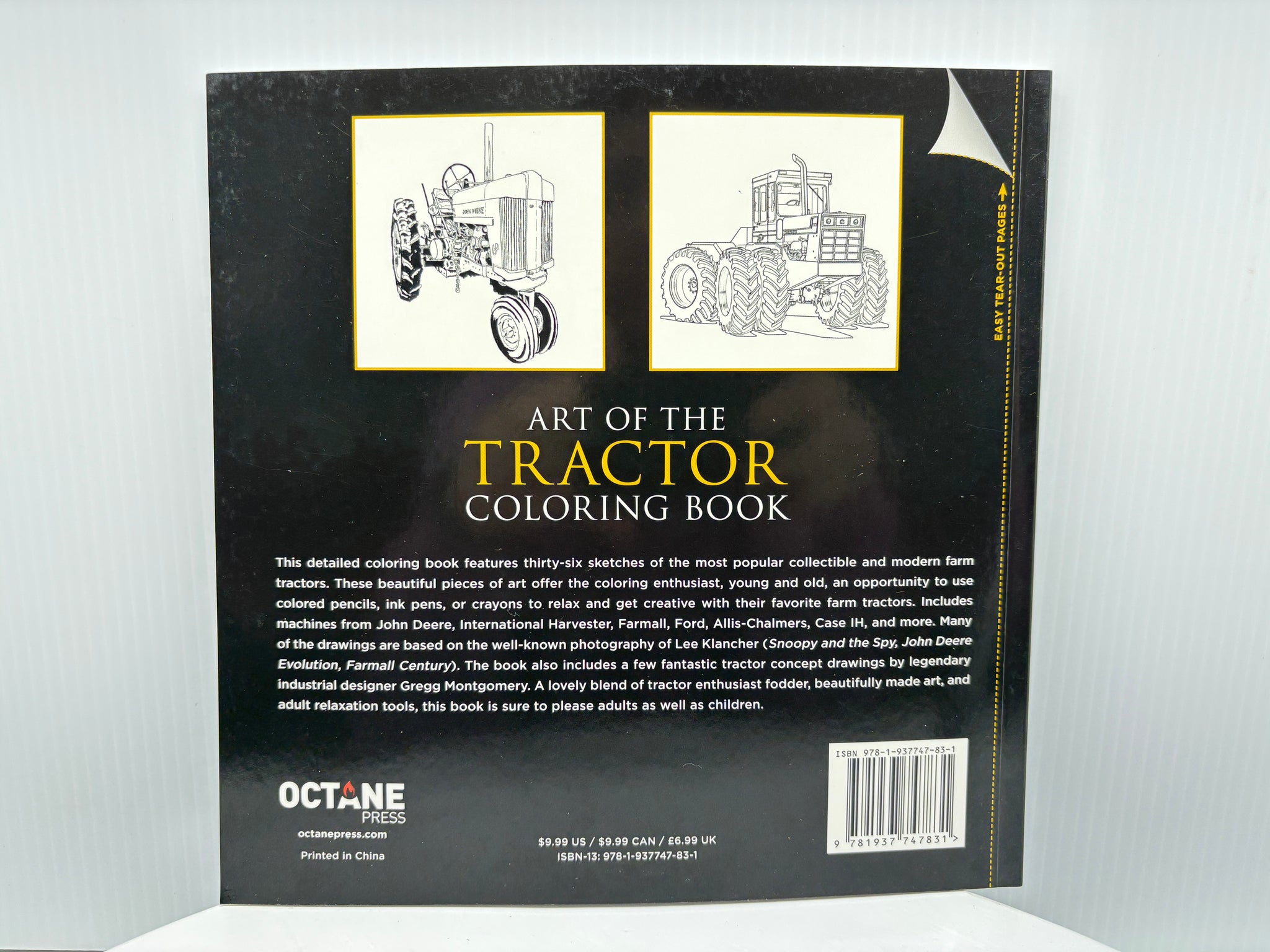 Art of the Tractor Coloring Book – Creekside Farm Toys
