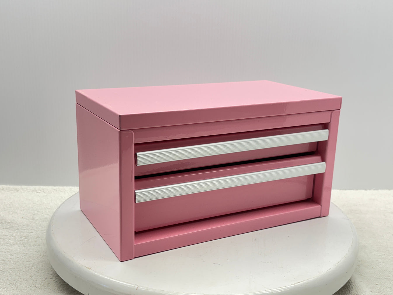 MasterCraft Mini Steel Toolbox ''Pink'' – Creekside Farm Toys