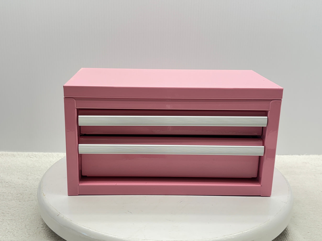 MasterCraft Mini Steel Toolbox ''Pink'' – Creekside Farm Toys